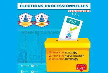 [Élections Professionnelles 2018] L'UNSA-SDIS33 vous informe - UNSA-SDIS33